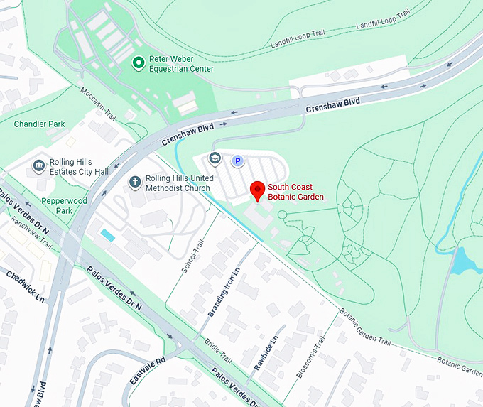 16. south coast botanic garden map