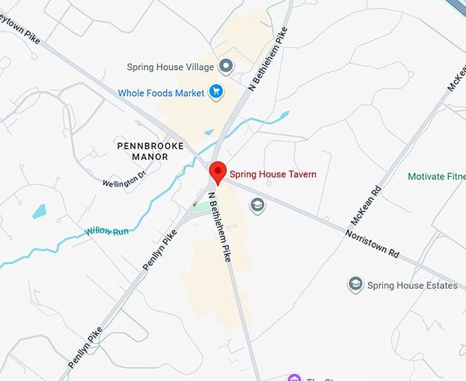 16. spring house tavern map