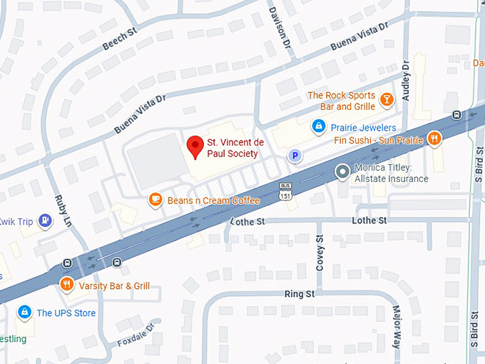 16. st. vincent de paul society map