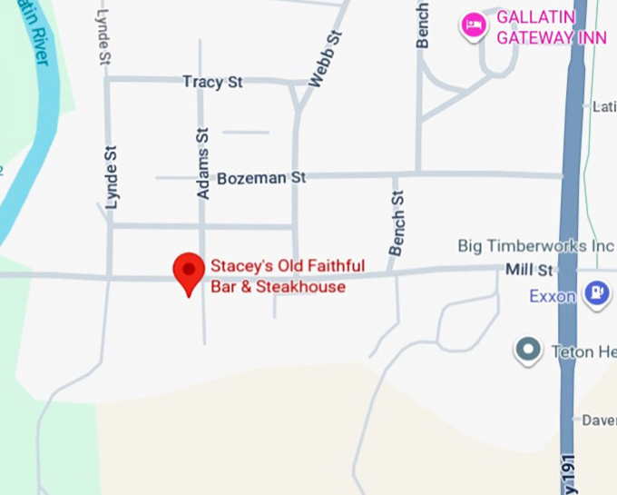 16. stacey&rsquo;s old faithful bar & steakhouse map
