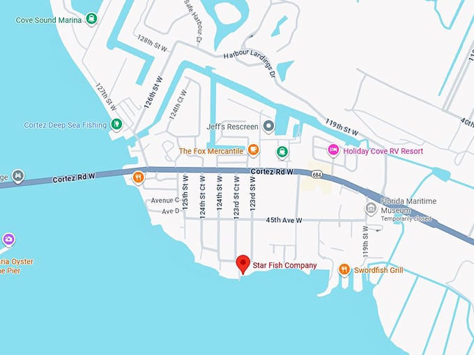 16. star fish company map