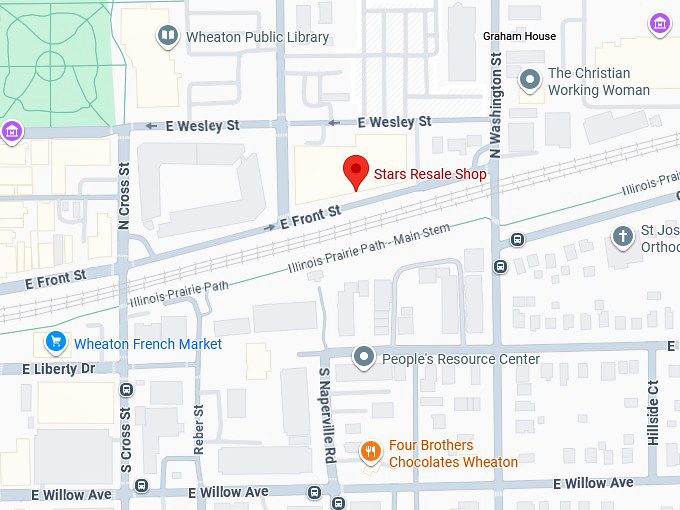 16. stars resale shop map