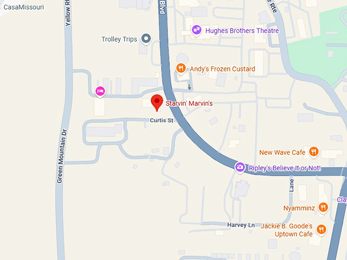 16. starvin marvin&rsquo;s map