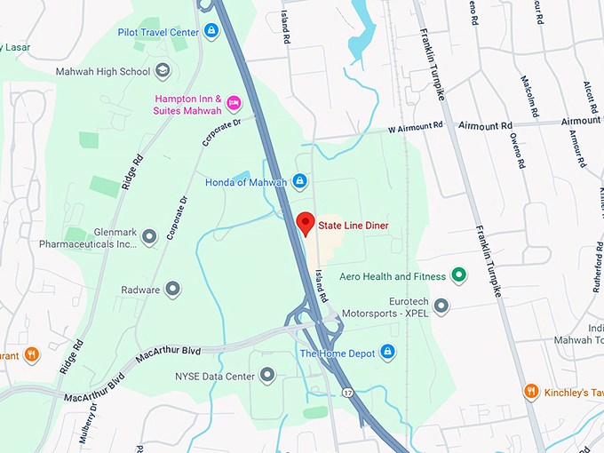 16. stateline diner map