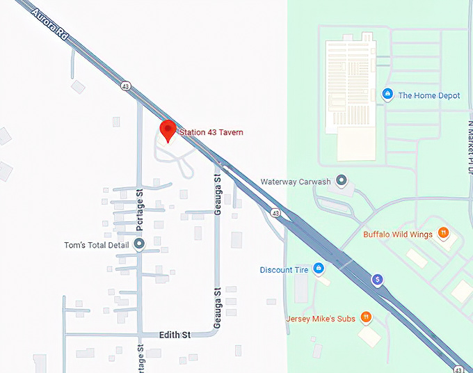 16. station 43 tavern map