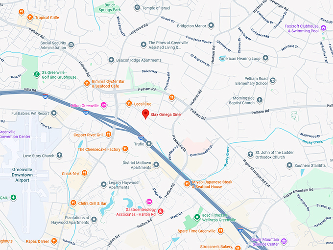 16. stax omega diner map