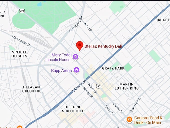 16. stella&rsquo;s kentucky deli map
