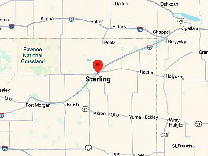 16. sterling map