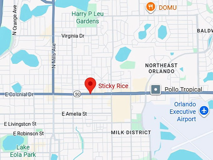 16. sticky rice map