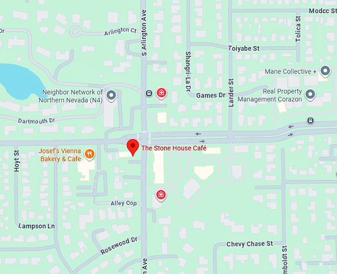 16. stone house caf&eacute; map