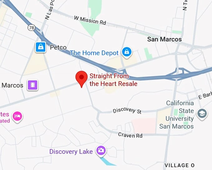 16. straight from the heart resale map