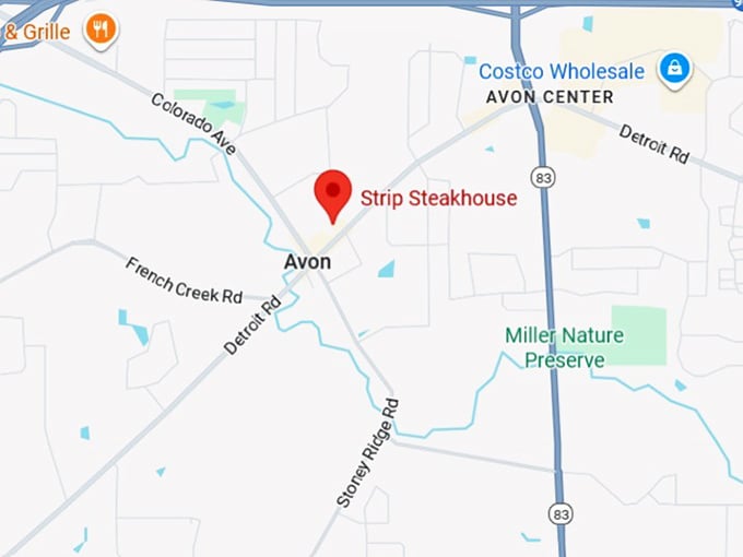 16. strip steakhouse map