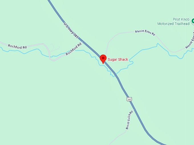 16. sugar shack map