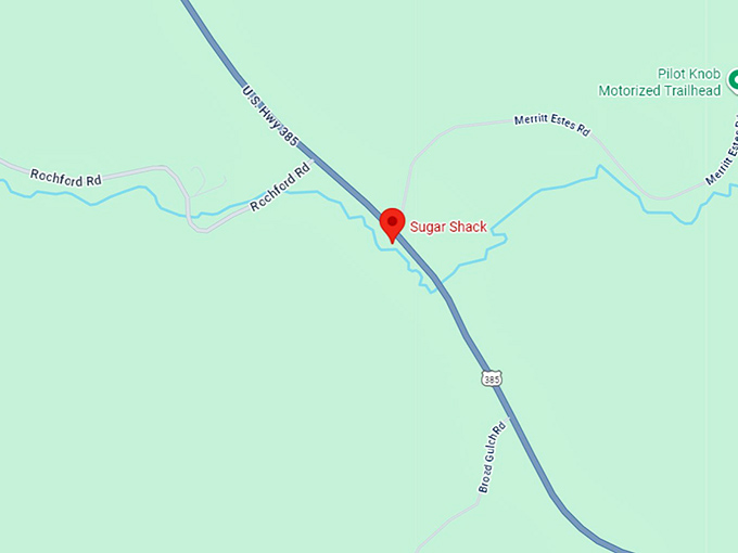 16. sugar shack map