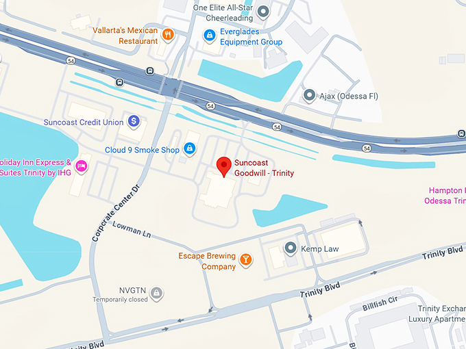 16. suncoast goodwill trinity map