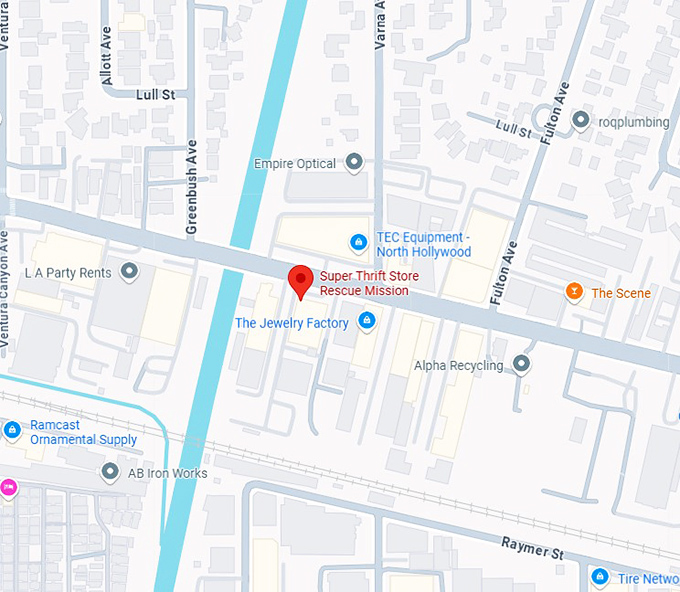 16. super thrift store rescue mission map