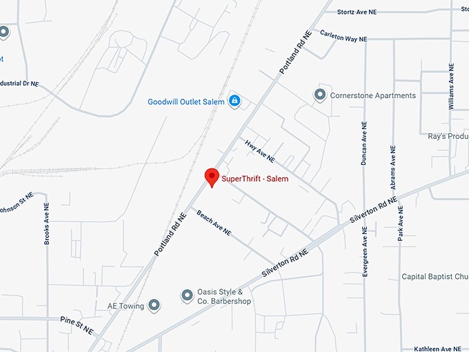 16. superthrift salem map