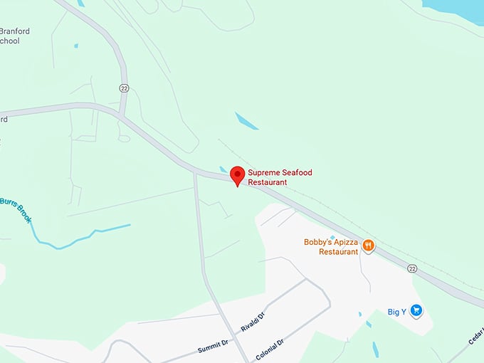 16. supreme seafood restaurant map