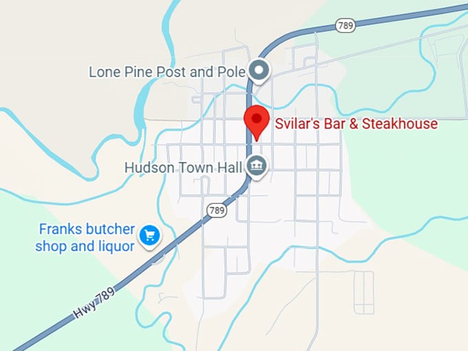 16. svilar's bar & steakhouse map