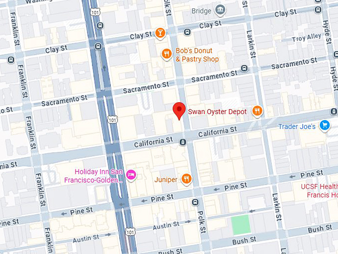 16. swan oyster depot map