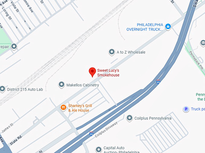 16. sweet lucy's smokehouse map