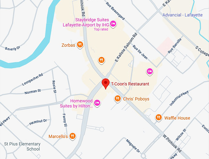 16. t coon&rsquo;s map