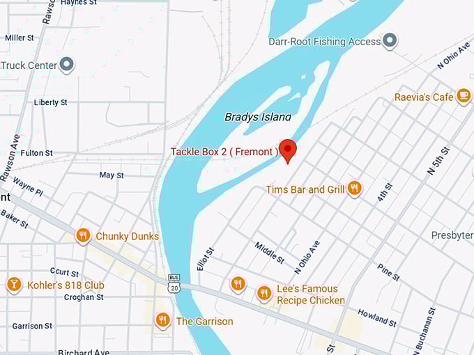 16. tackle box 2 ( fremont ) map