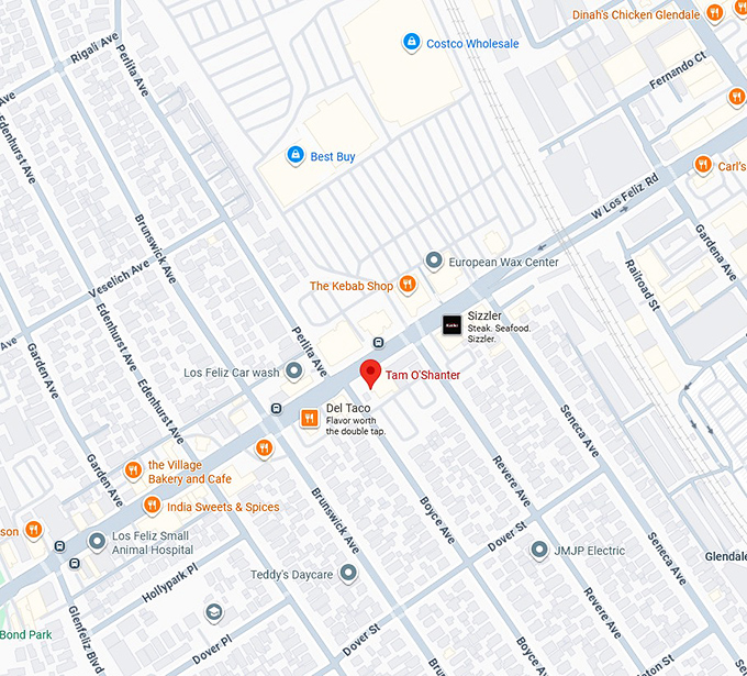 16. tam o'shanter map