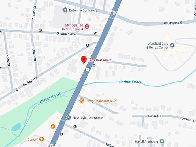 16. ted's restaurant map