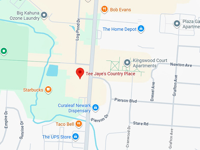 16. tee jaye's country place map