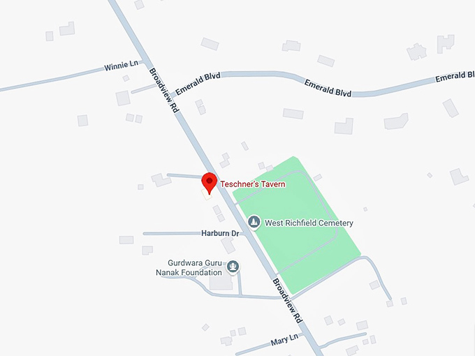 teschner's tavern map