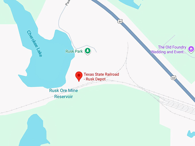 16. texas state railroad map