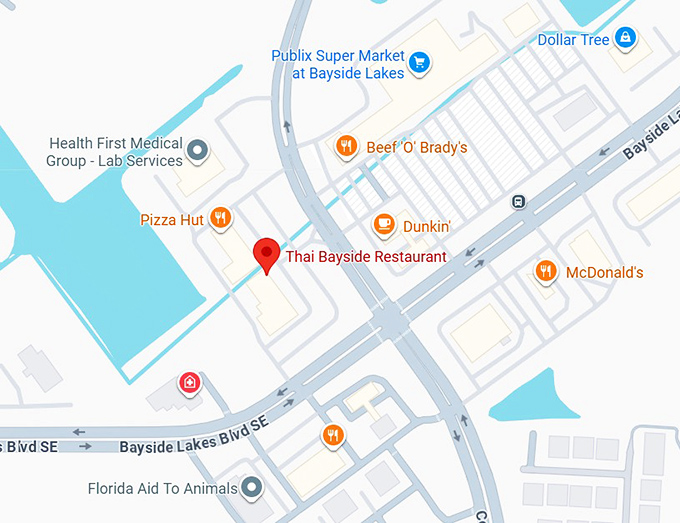16. thai bayside restaurant map