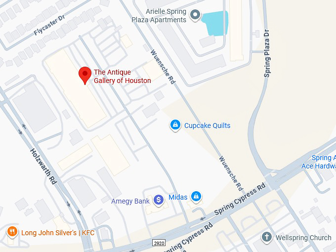 16. the antique gallery of houston map