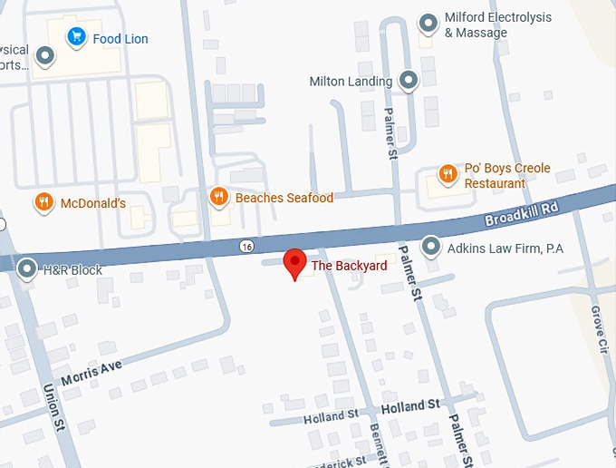 16. the backyard map