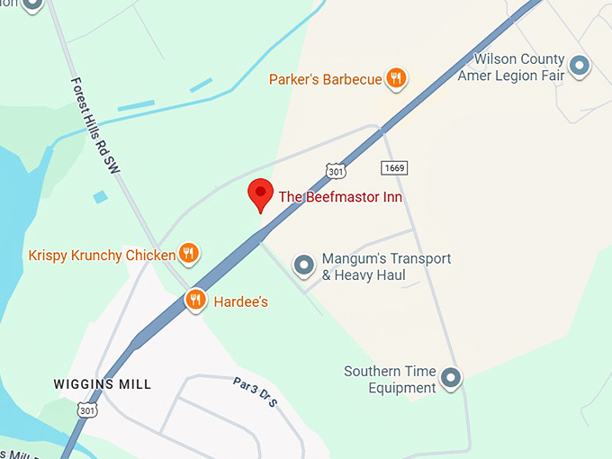 16. the beefmastor inn map