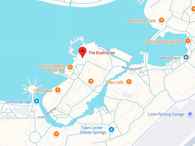 16. the boathouse map