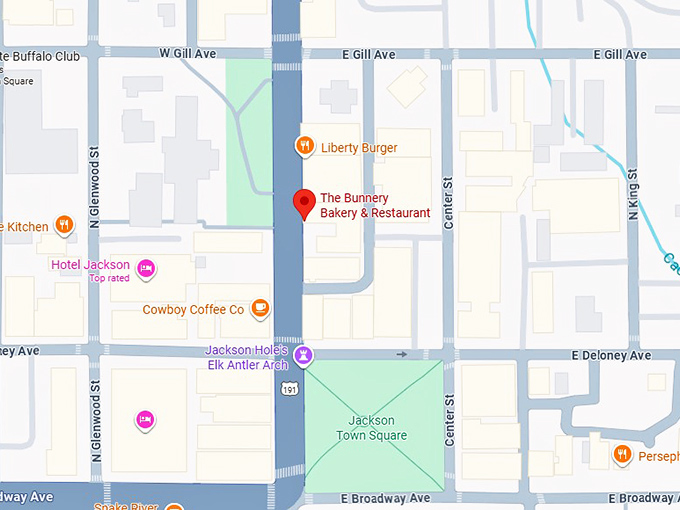 16. the bunnery bakery & restaurant map