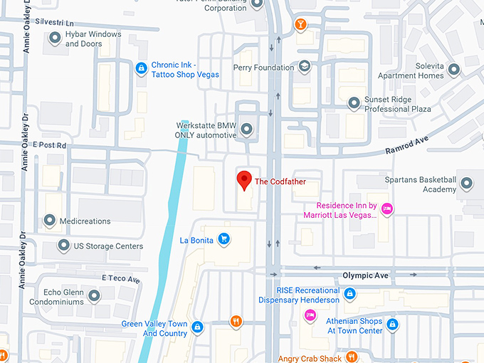 16. the codfather map