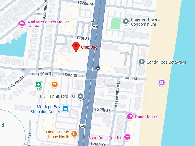 16. the crab bag map