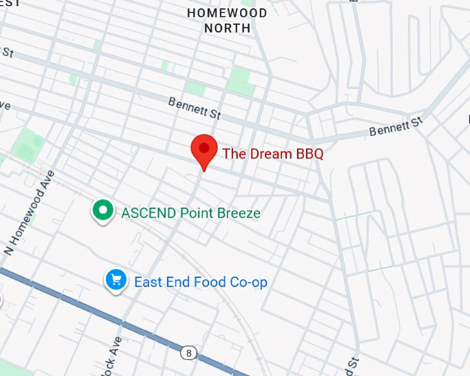 16. the dream bbq map