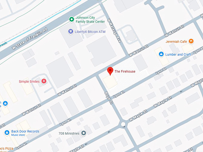 16. the firehouse map