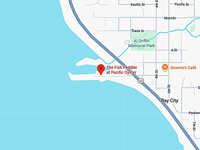 16. the fish peddler at pacific oyster map