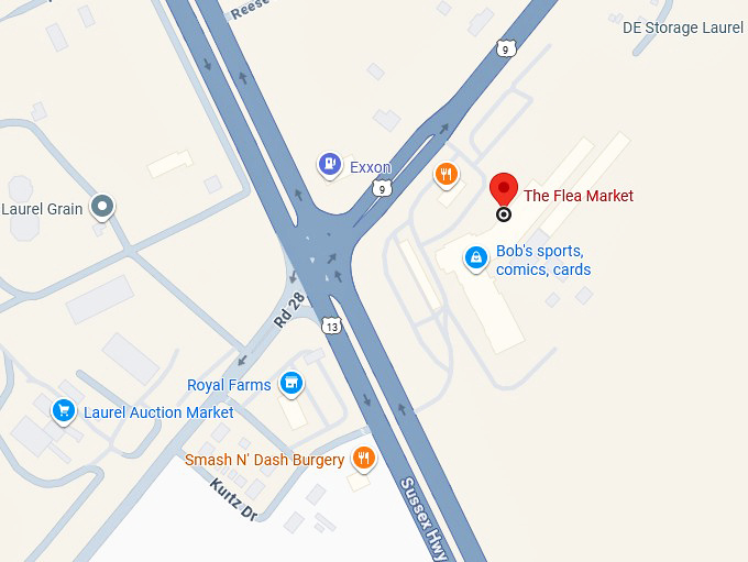 16. the flea market map