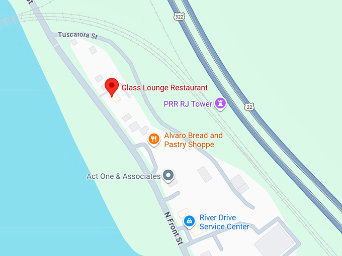 16. the glass lounge map