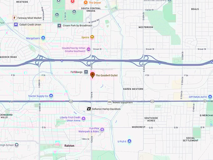 16. the goodwill outlet map