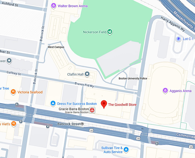 16. the goodwill store map