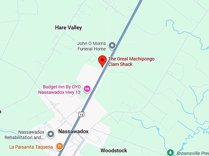 16. the great machipongo clam shack map