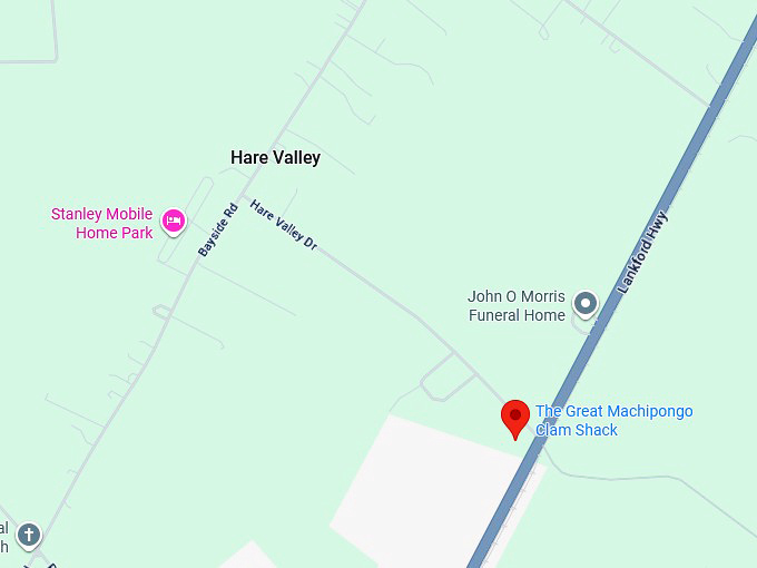 16. the great machipongo clam shack map