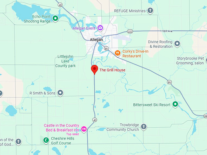 16. the grill house map